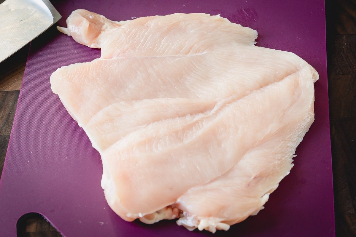 How to Butterfly a Chicken Breast - Busy Cooks