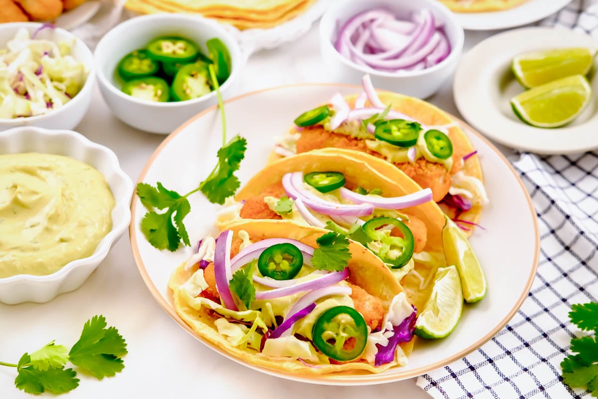 Fish Stick Tacos - Busy Cooks